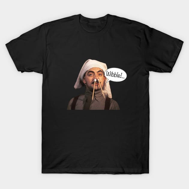 Blackadder Wibble Meme - Blackadder - T-Shirt | TeePublic