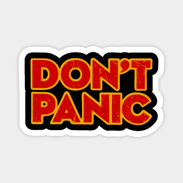 don't panic instructions