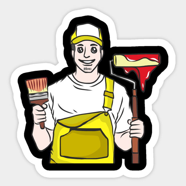 PAINTER - Painter - Sticker | TeePublic