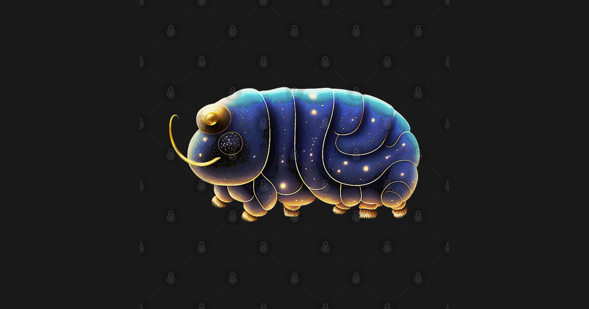 S52 Tardigrade Tardigrades Tardigrada Water Bear Bears Waterbear Moss ...