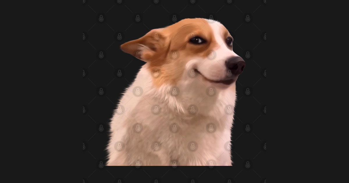 Sly smiling dog meme - Dog Meme - T-Shirt | TeePublic