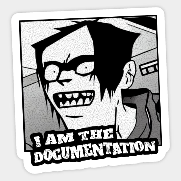 I am the documentation - Developer - Sticker | TeePublic