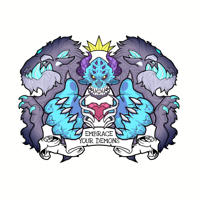 Embrace Your Demons - Demons - Mug | TeePublic