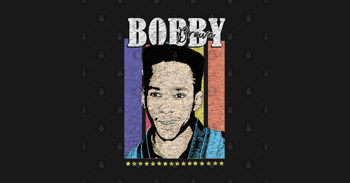 Retro Bobby Brown Pop ART - Bobby Brown - T-Shirt | TeePublic