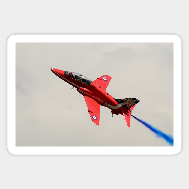 Red Arrows Hawk - Red Arrows - Sticker | TeePublic