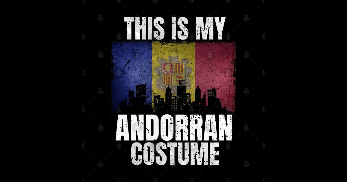 This Is My Andorran Costume for Men Vintage Andorran - Andorran Costume ...