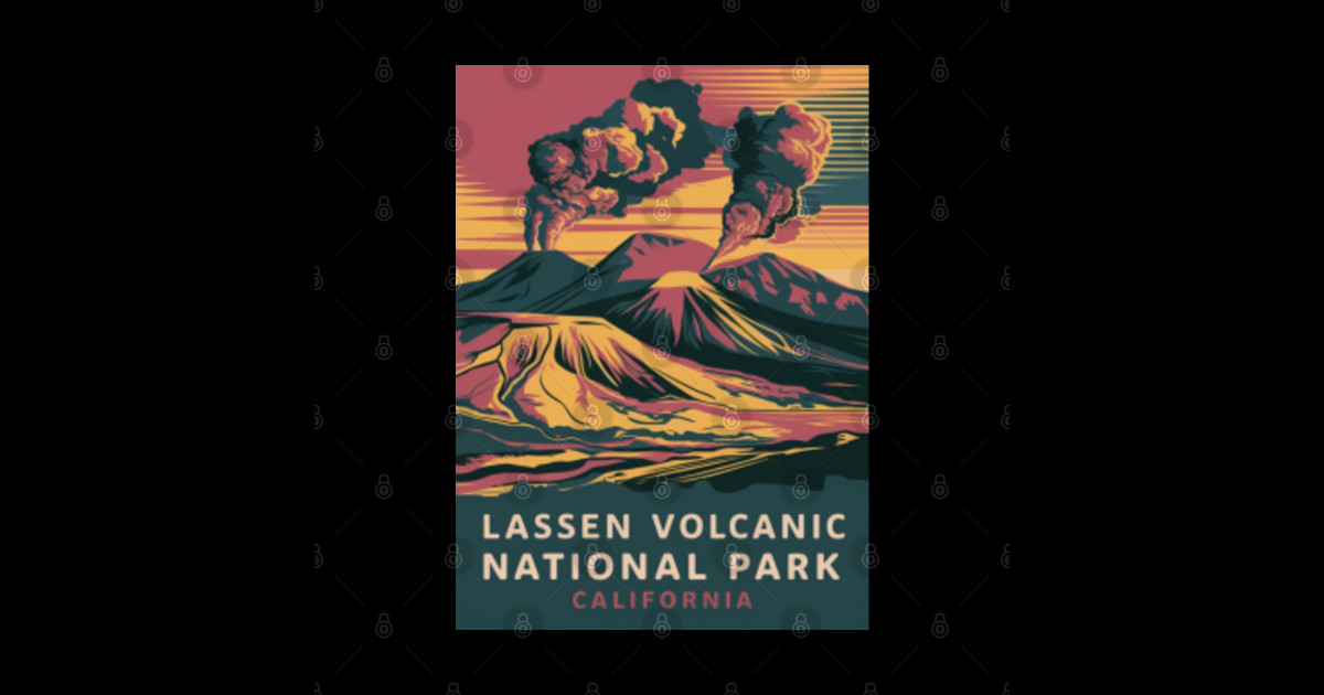 Lassen Volcanic National Park Abstract Art - Lassen Volcanic National ...