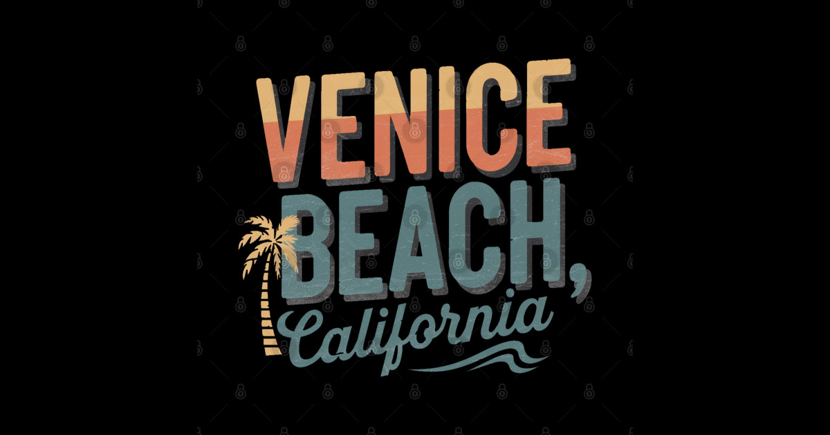 Venice Beach - Venice Beach - Sticker | TeePublic