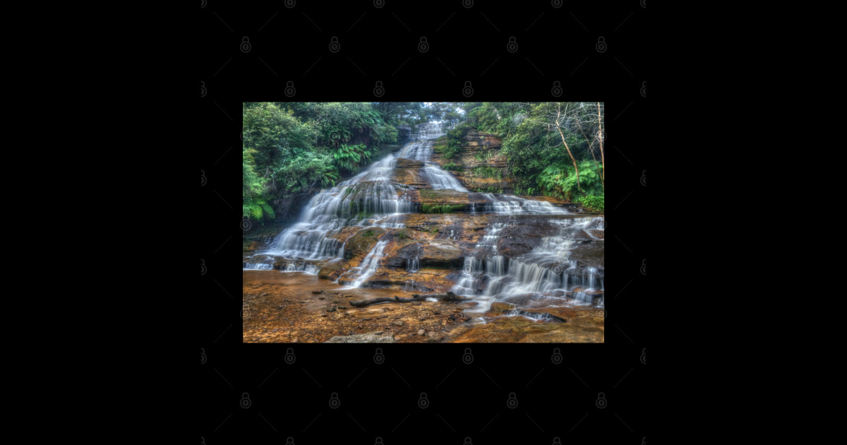 Katoomba Cascades - Katoomba - Sticker | TeePublic
