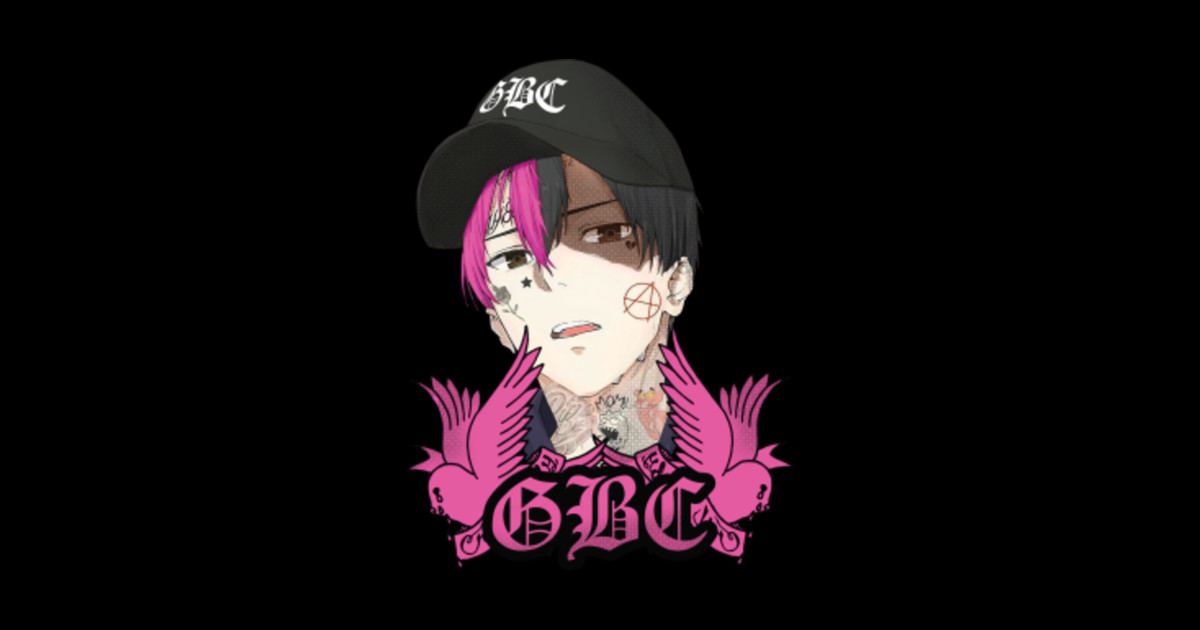 Lil Peep Anime - Lil Peep - Posters and Art Prints | TeePublic
