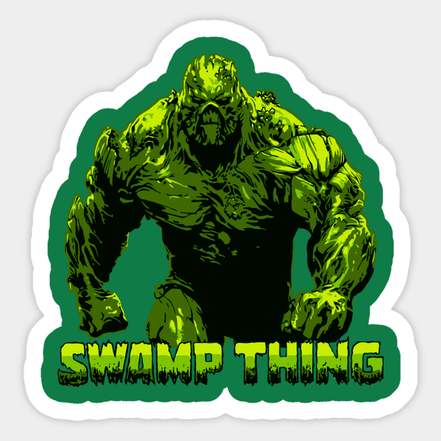 Swamp Thing - Swamp Thing Dc Justice League Dark The - Sticker | TeePublic
