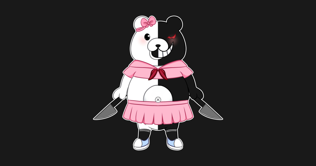 monokuma danganronpa - Monokuma Danganronpa Anime - T-Shirt | TeePublic
