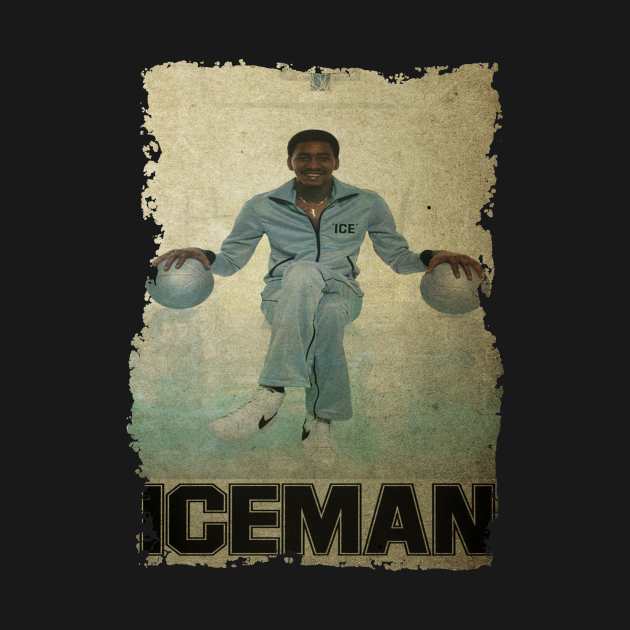 George Gervin Iceman Vintage - Basketball Player - T-Shirt | TeePublic