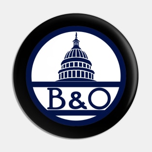 Baltimore And Ohio Railroad Logo Pins and Buttons for Sale | TeePublic