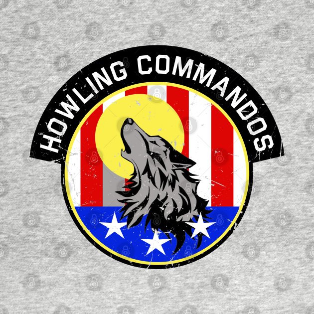 Howling Commandos Patch - Captain America - T-Shirt | TeePublic