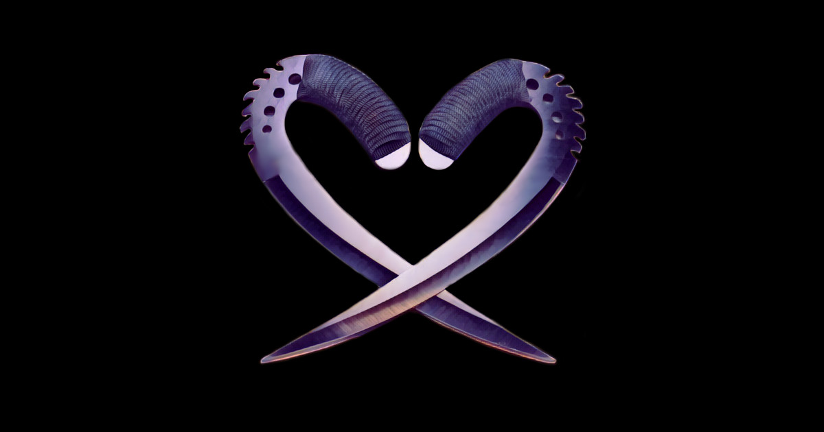 Ulaxes of Riddick - Knives - Sticker | TeePublic