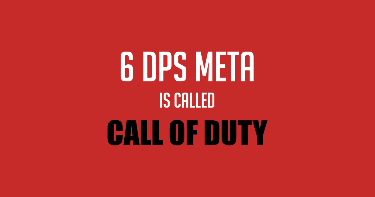 6 DPS Meta - Overwatch - T-Shirt | TeePublic