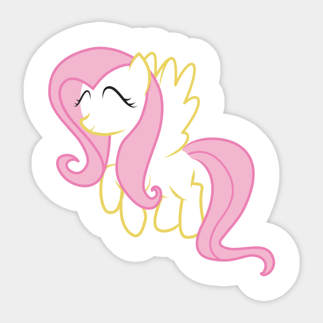Fluttershy - My Little Pony - Sticker | TeePublic
