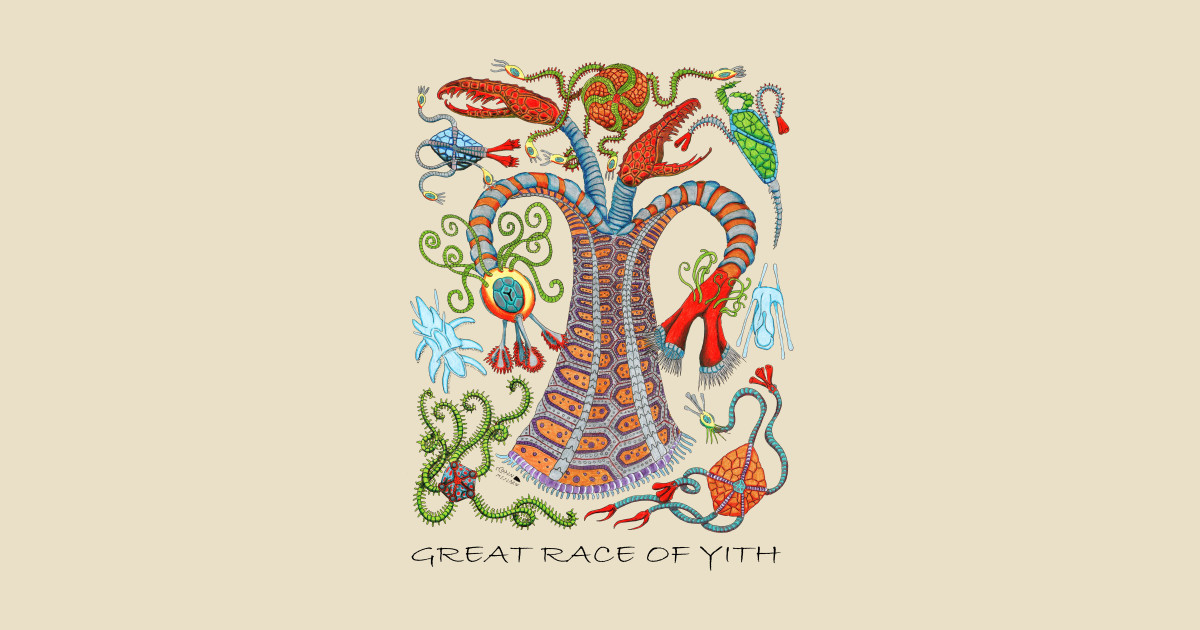 Great Race of Yith - Shadow Out O - T-Shirt | TeePublic