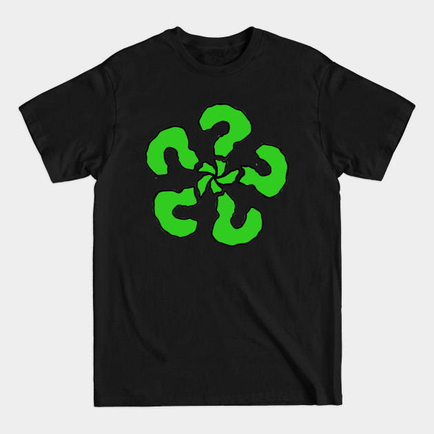 Green Question Mark - Question Mark - T-Shirt Designed & Sold By Dennis ...