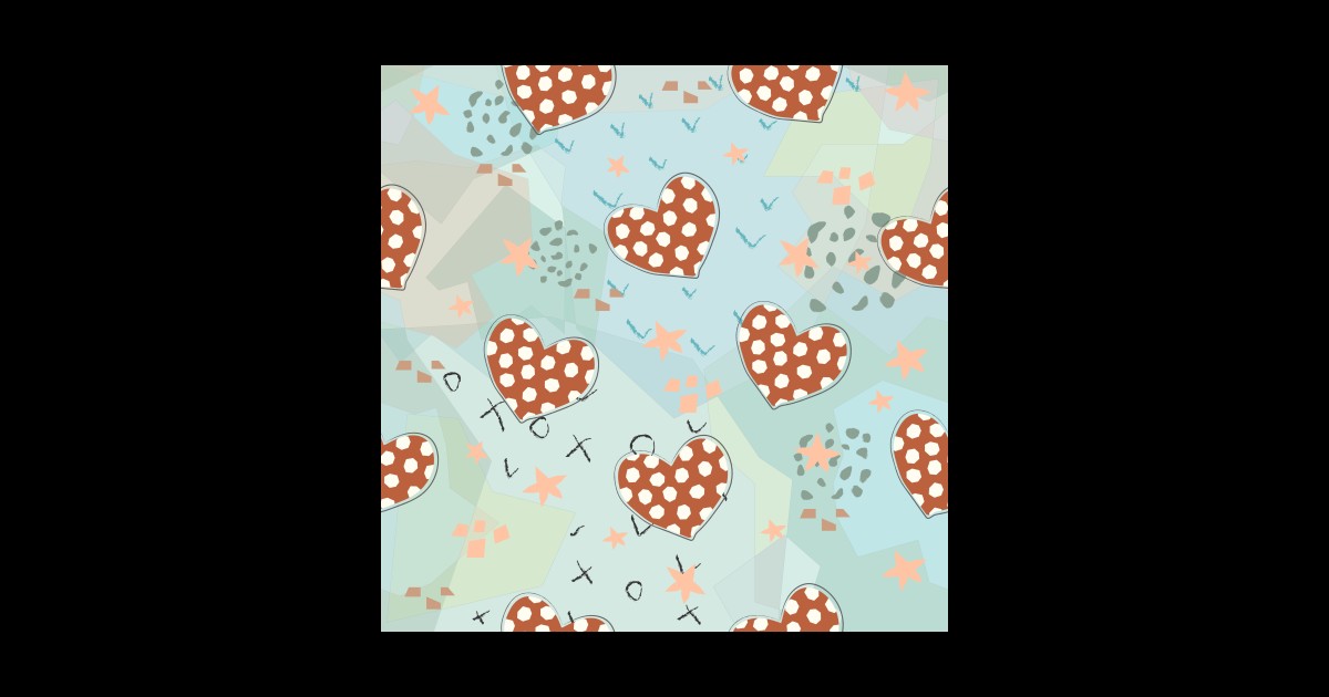 Heart Pattern - Heart Pattern - Sticker | TeePublic