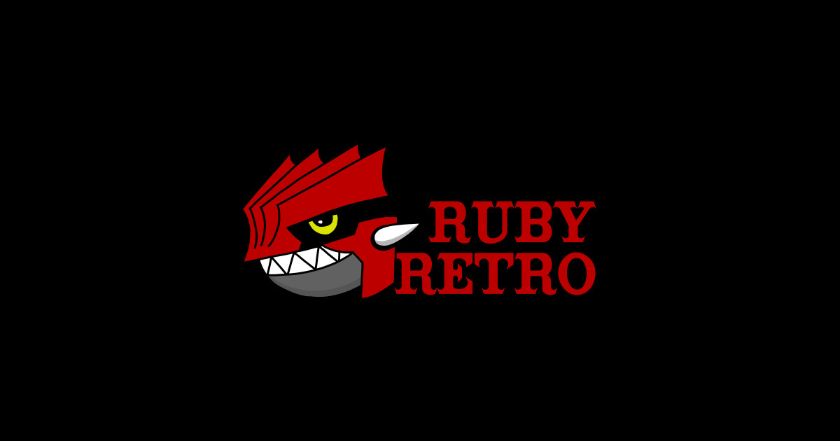 Logo Ruby Retro - Retro Console - Sticker | TeePublic