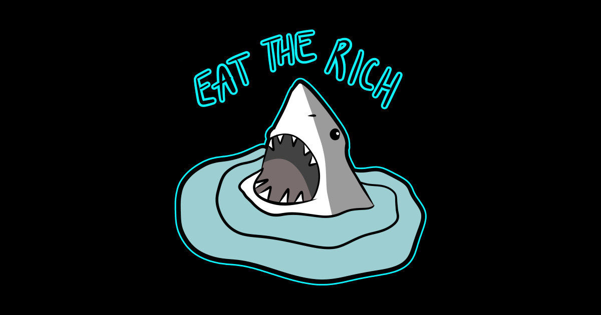 EAT THE RICH Posters and Art Prints | roxiqt