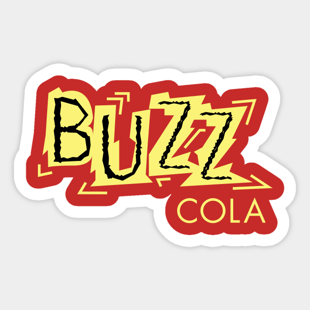 Buzz Cola - Simpsons - Sticker | TeePublic