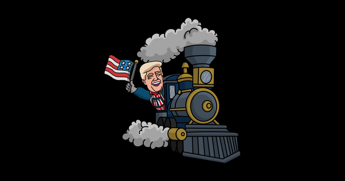 trump train - Trump - Sticker | TeePublic