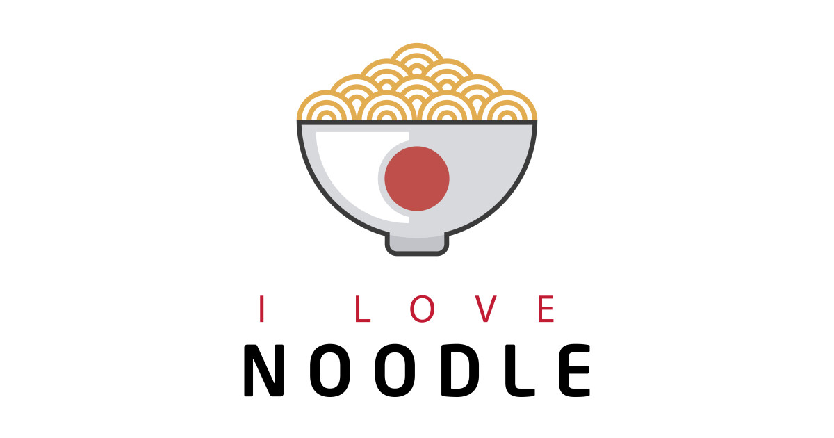 I Love Noodle - Noodles - T-Shirt | TeePublic