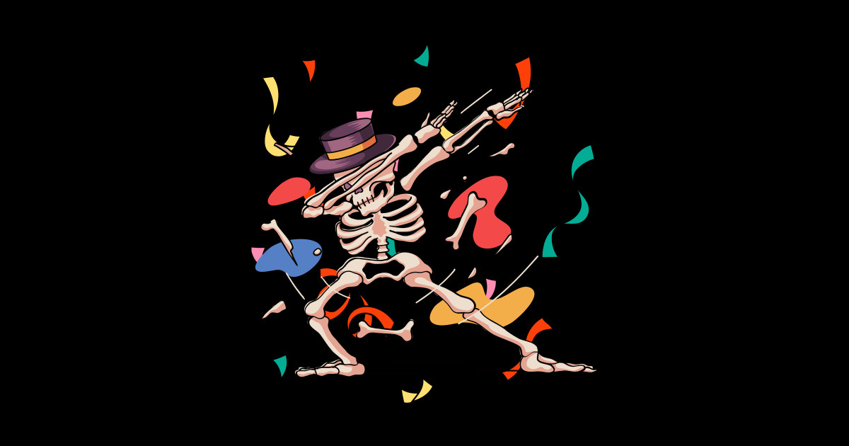 Crazy skeleton - Skeleton Halloween - Sticker | TeePublic