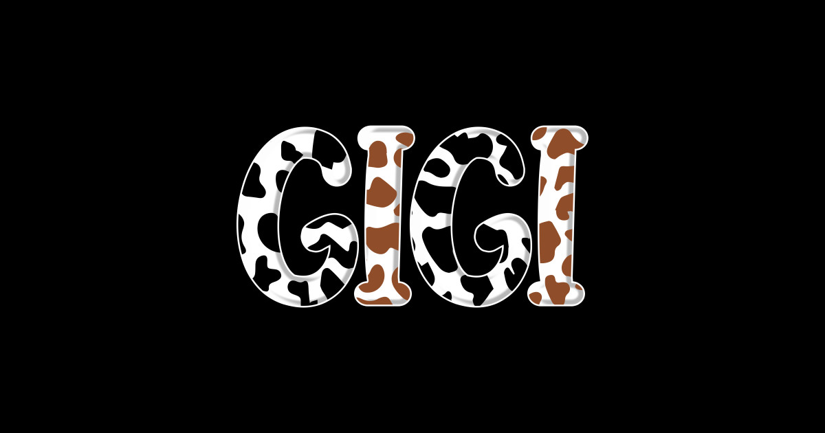 Cow Gigi Birthday Family Matching Birthday Boy Girl - Vintage Summer ...