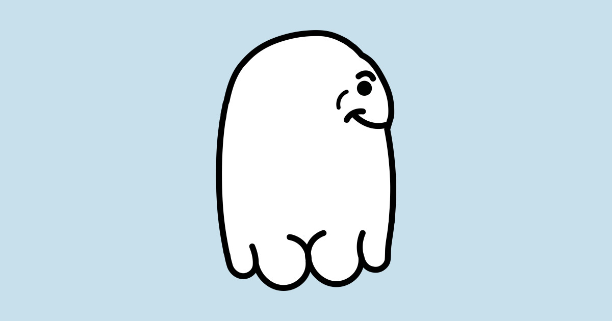 Thicc ghost funny spooky sheet with buns - Ghost - T-Shirt | TeePublic