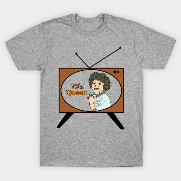 70's Queen, Mrs. Roper - Mrs Roper - T-Shirt | TeePublic