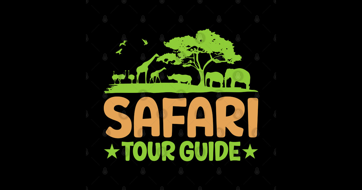 Safari Staff Vintage,safari tour guide - Safari Staff - Sticker | TeePublic