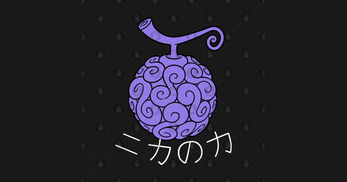 ONE PIECE LUFFY DEVIL VRUIT ARTWORK OF NIKA DEVIL FRUIT - One Piece - T ...