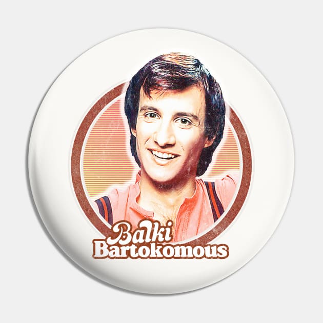 Balki Bartokomous / 80s Retro TV Fan - Balki - Pin | TeePublic