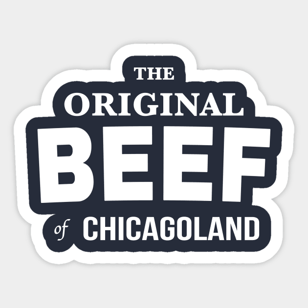 The Original Beef - The Bear - Sticker | TeePublic