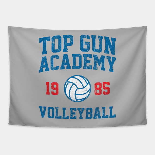 Top Gun Academy Volleyball - Top Gun - Tapestry | TeePublic