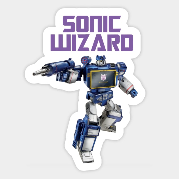 Sonic Wizard - Transformers - Sticker | TeePublic