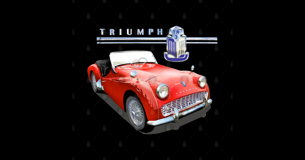 Triumph Tr3 - Tr3 - Sticker | TeePublic
