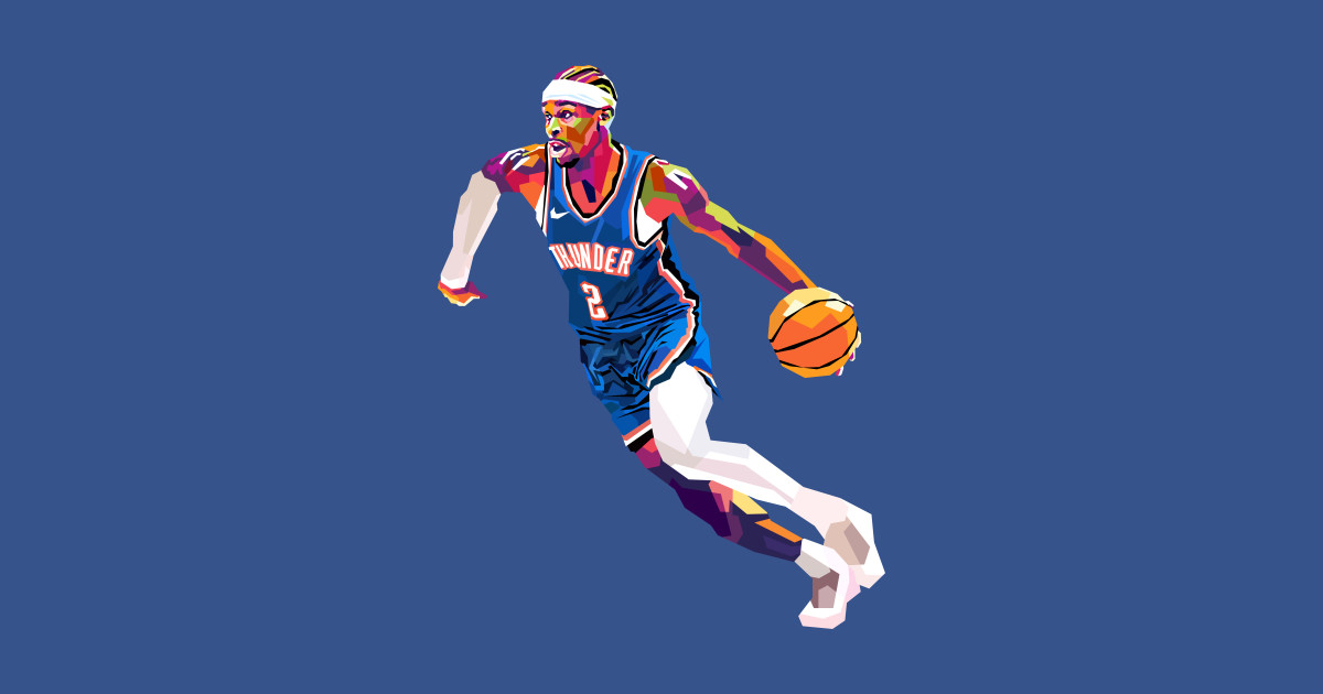 Shai Gilgeous Alexander WPAP - Shai Gilgeous Alexander - T-Shirt ...