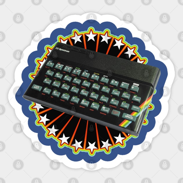 ZX Spectrum - Zx Spectrum - Sticker | TeePublic