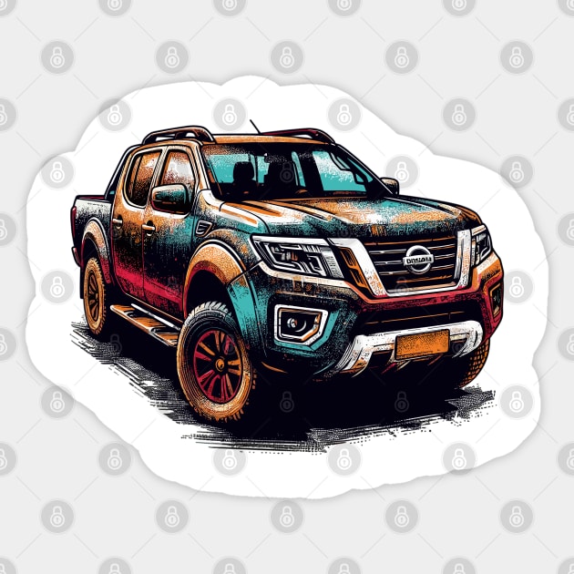 Nissan Frontier - Nissan - Sticker | TeePublic