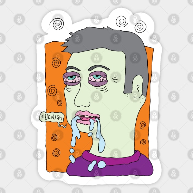 PRE-VOMIT EXCESSIVE DROOLING (SELF-PORTRAIT OF THE ARTIST) - Saliva ...