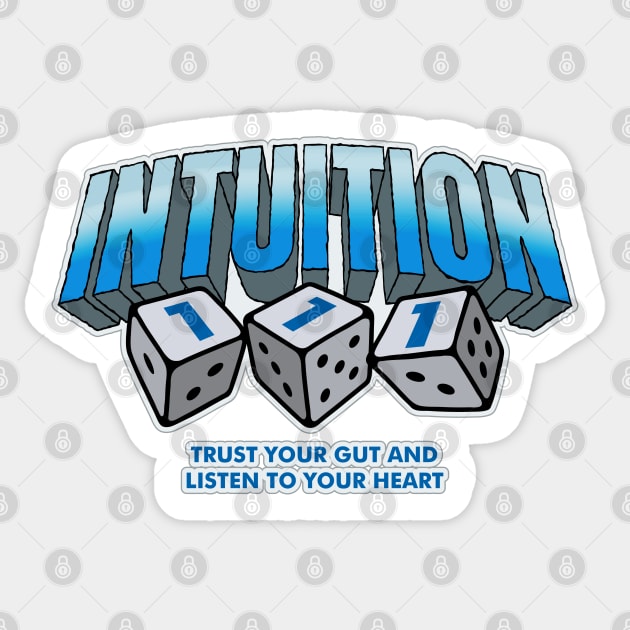 Angel Numbers 111 Intuition word lettering art - Lettering Quote ...