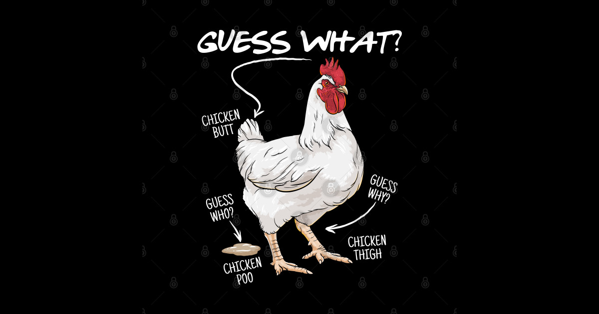 Fowl Play: The Guessing Game - Guess What - Sticker | TeePublic