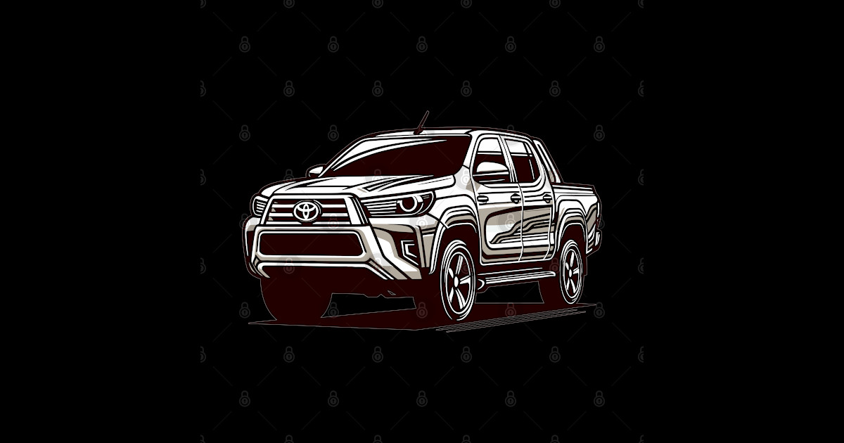Toyota Hilux - Toyota Hilux - Posters and Art Prints | TeePublic