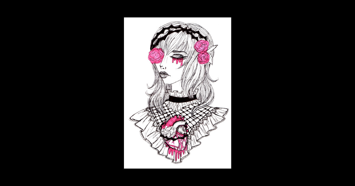 Cry Baby - Menhera - Sticker | TeePublic