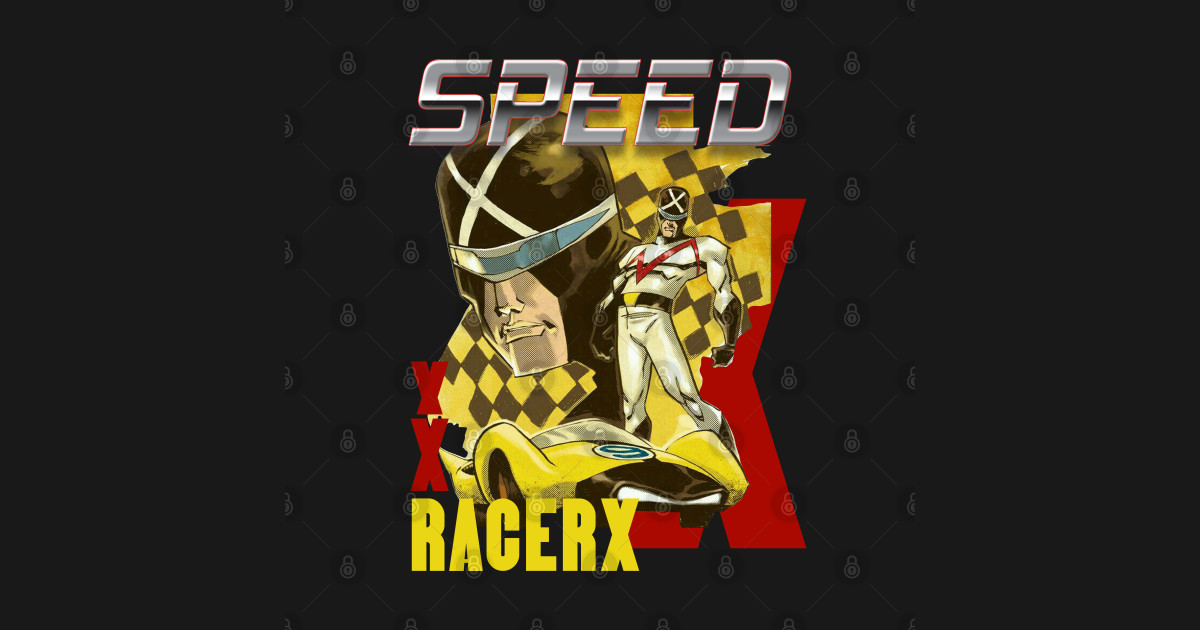 racer x speed racer retro - Racer X - T-Shirt | TeePublic